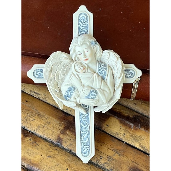 Sarah's Angel's | Accents | Vintage Sarahs Angels Connie Baby On Cross ...